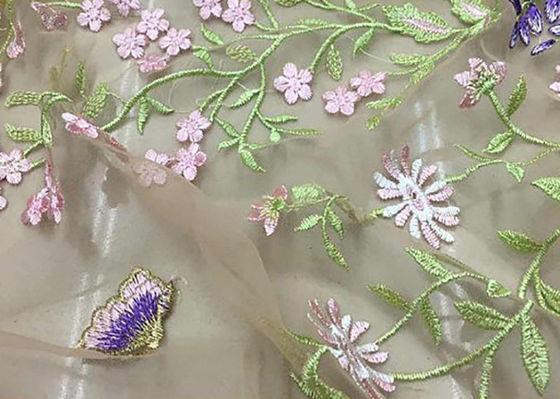 Water Soluble Lace factory, Buy good price Multi Colored Lace Fabric ...