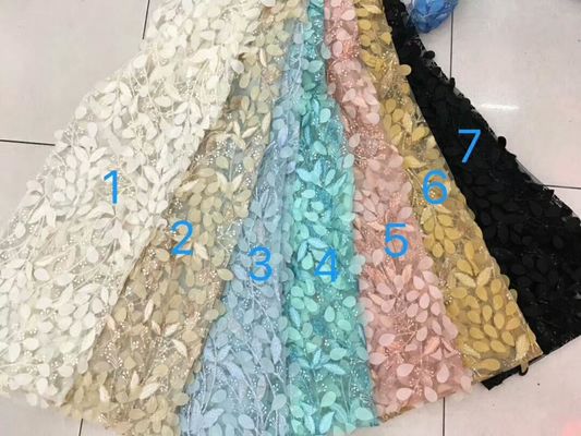 Water Soluble Lace factory, Buy good price Multi Colored Lace Fabric ...