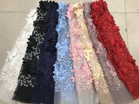 Water Soluble Lace factory, Buy good price Multi Colored Lace Fabric ...